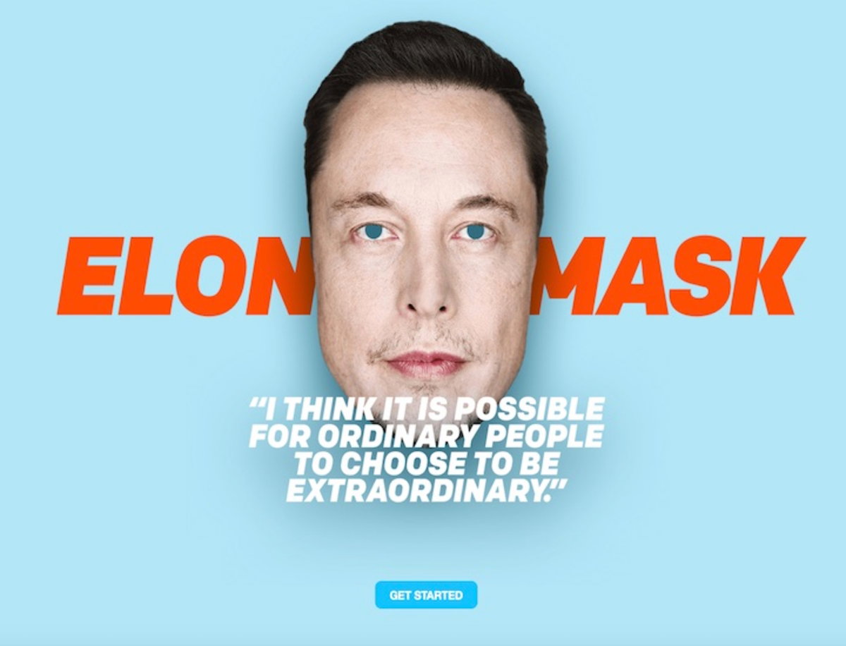 Lo último de Elon Musk te permite ser Elon Mask, ¡descarga ya su máscara!