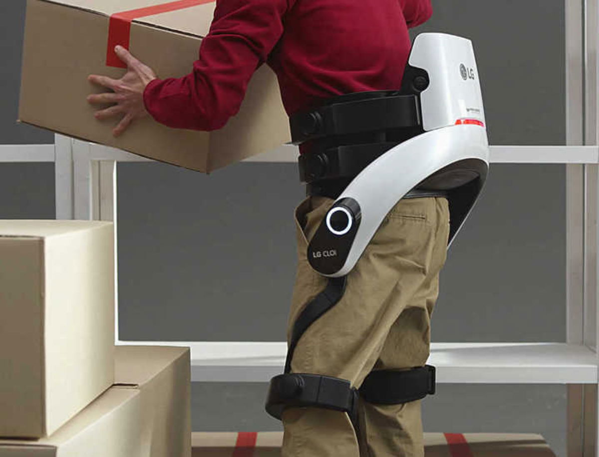 LG CLOi SuitBot, el robot que evitará el dolor de espalda
