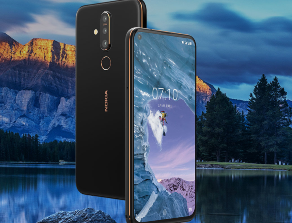 Nokia se apunta a los agujeros en pantalla con su X71