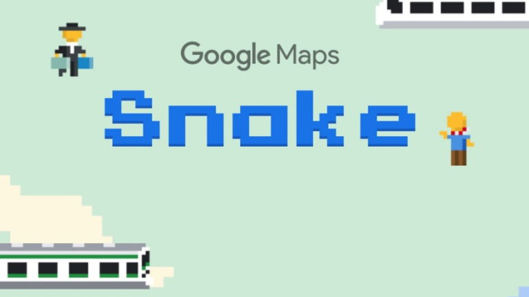 Snake llega a Google Maps por tiempo limitado