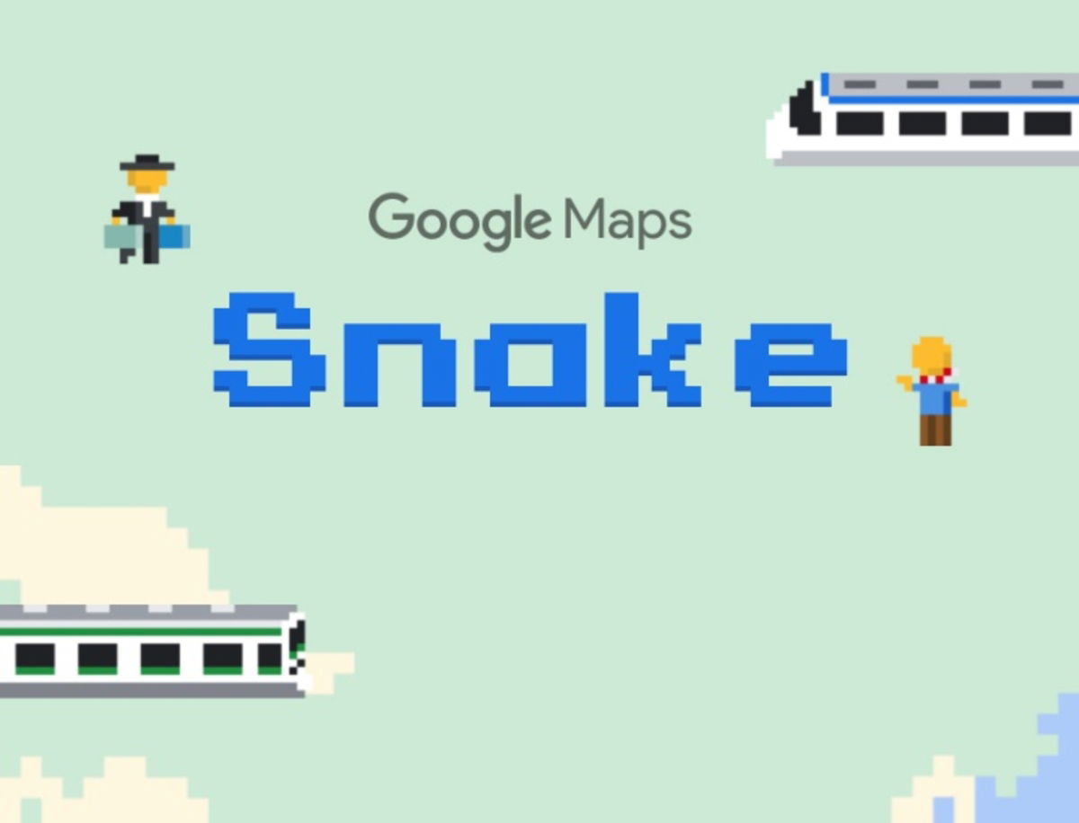 Snake llega a Google Maps por tiempo limitado