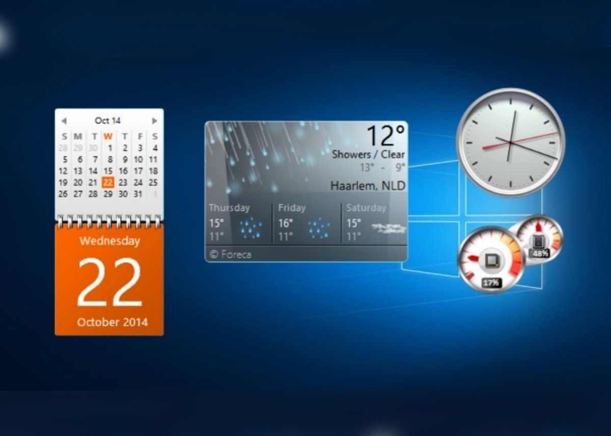 Cómo habilitar los gadgets en Windows 10