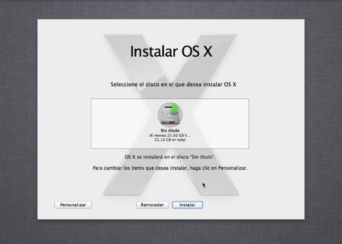 Cómo instalar Mac OS X Mountain Lion en VirtualBox