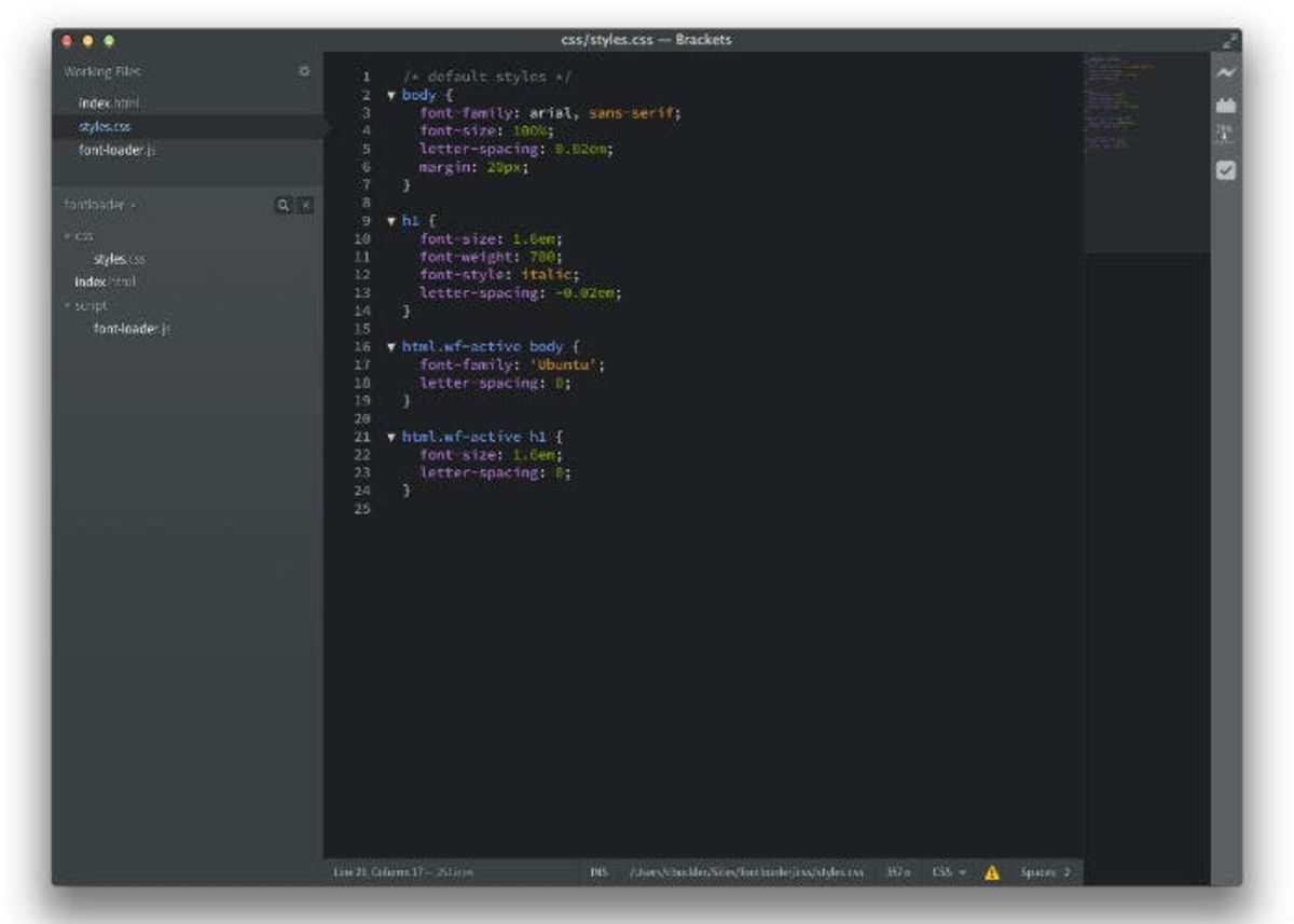 Descubre cómo instalar la última versión del editor Brackets en Ubuntu