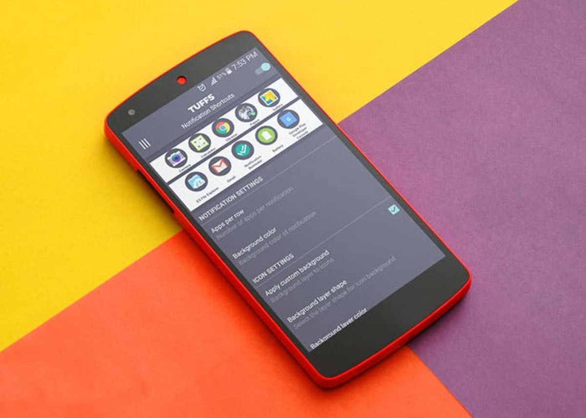 TUFFS, abre tus aplicaciones desde la barra de notificaciones sin ser root