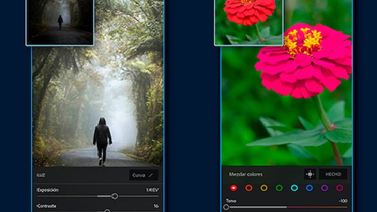 Las mejores 4 apps parecidas a Lightroom para el móvil