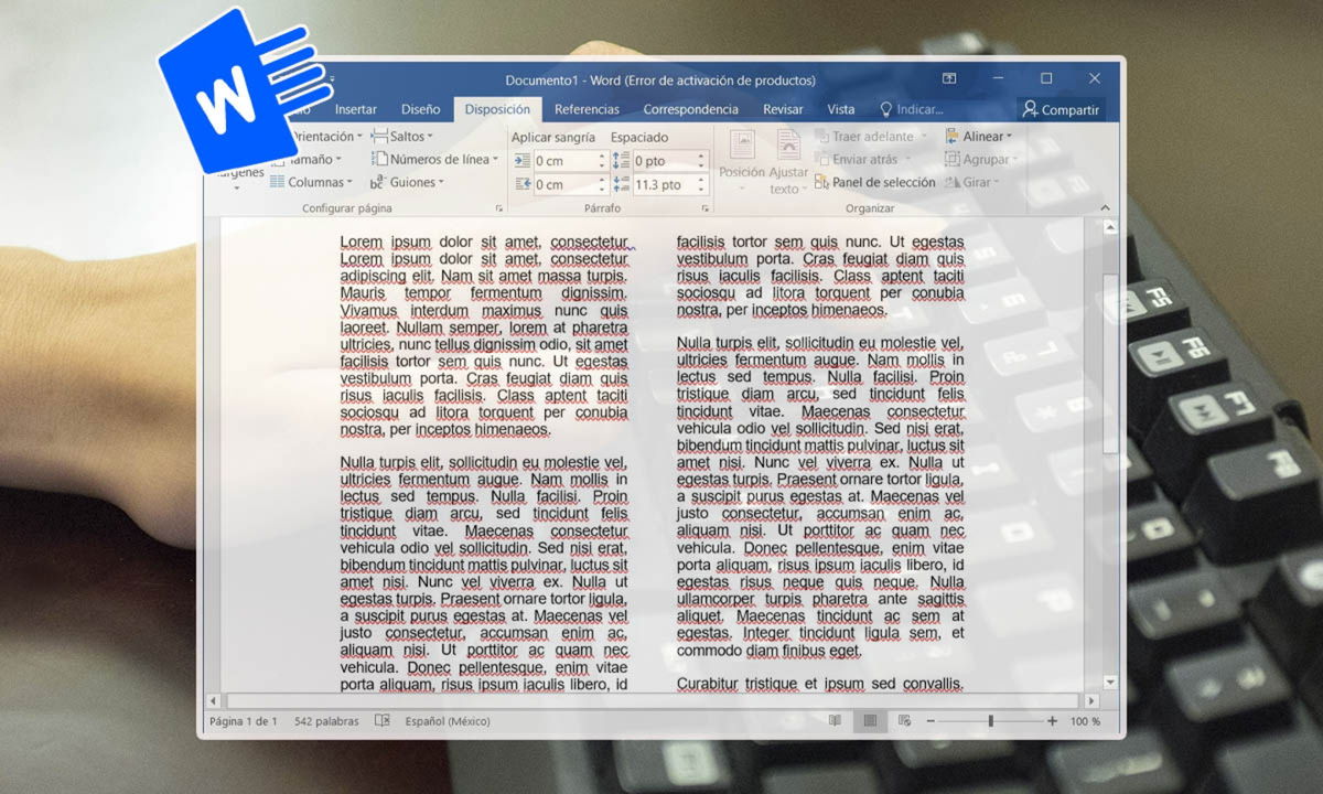Cómo hacer columnas en Word paso a paso