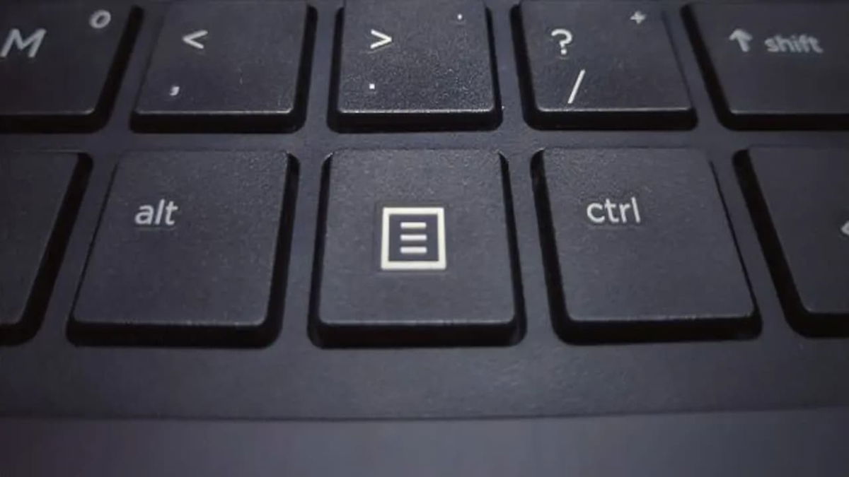 Qué es la tecla menú y para qué sirve