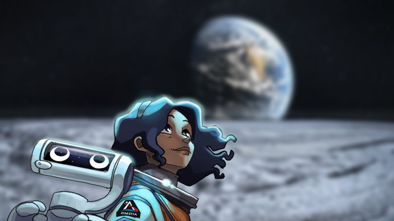Callie Rodríguez es la primera mujer en pisar la Luna y la NASA te ...