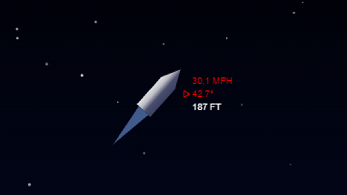 ¿Tienes la precisión necesaria para aterrizar un cohete? compruébalo con este divertido juego de ...