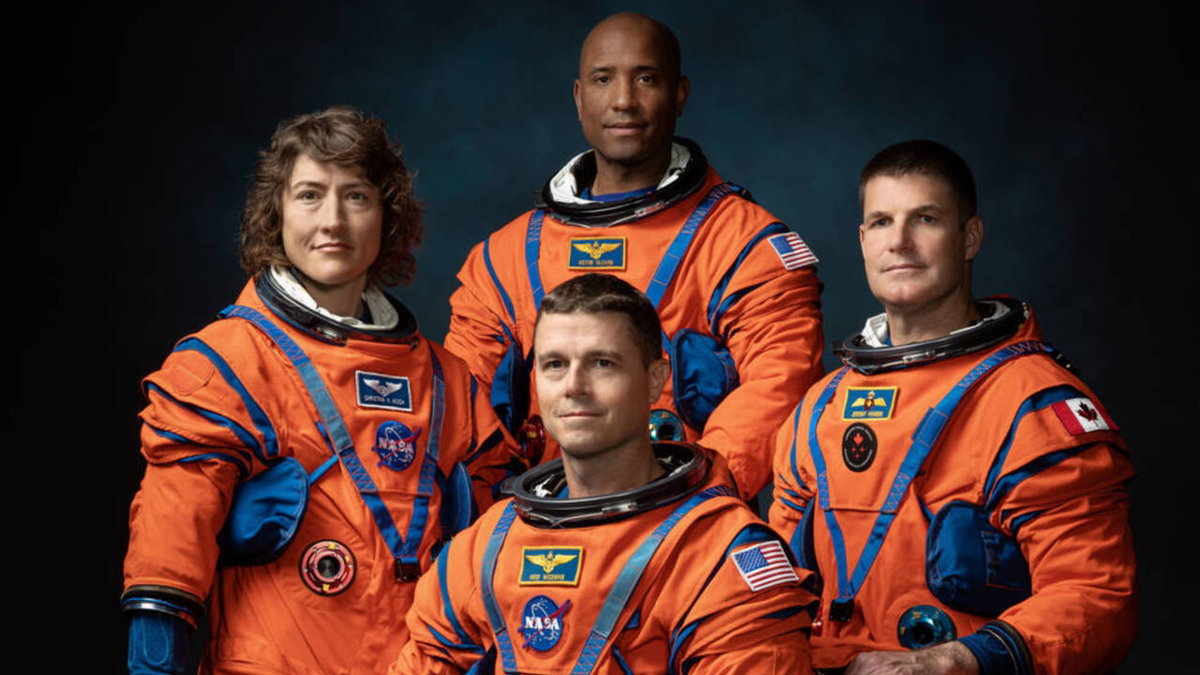 Desvelan los 4 astronautas que participarán en la misión Artemis 2 para ...