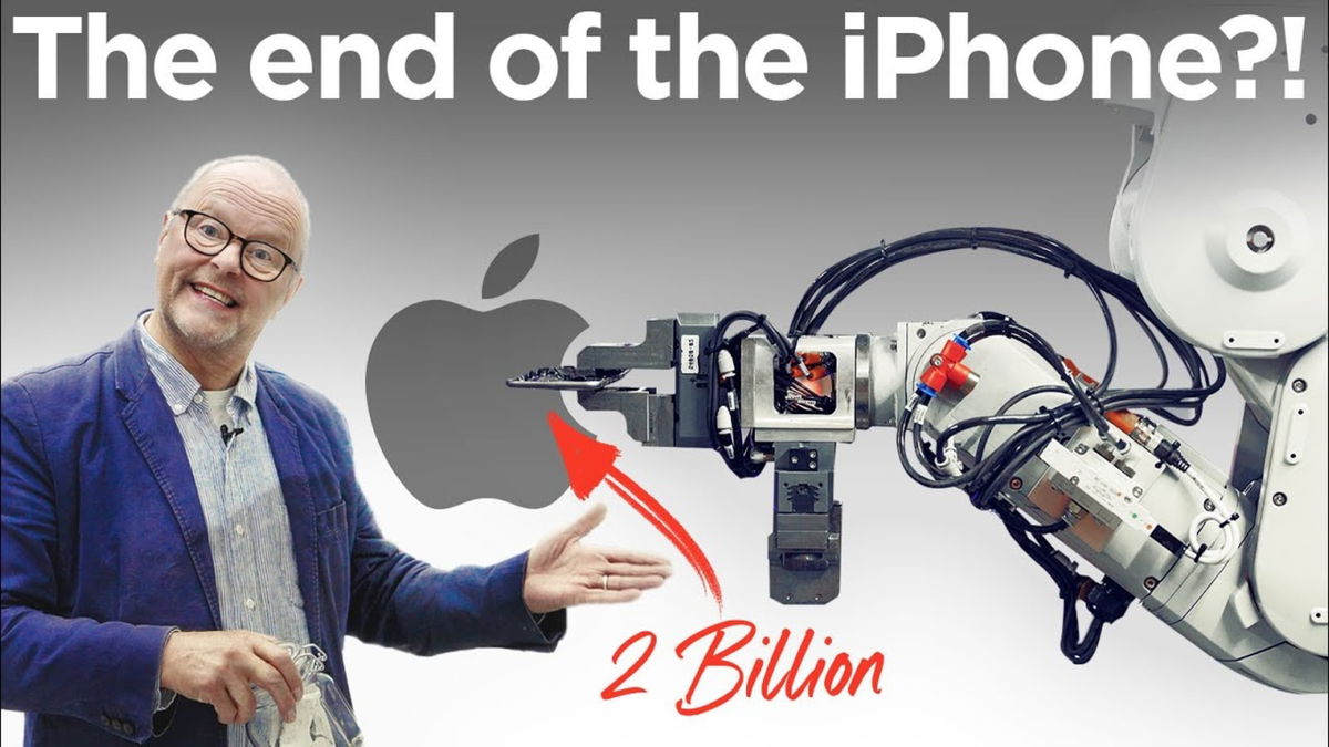 Este robot de Apple es lo último que ve un iPhone en su ciclo de vida ...