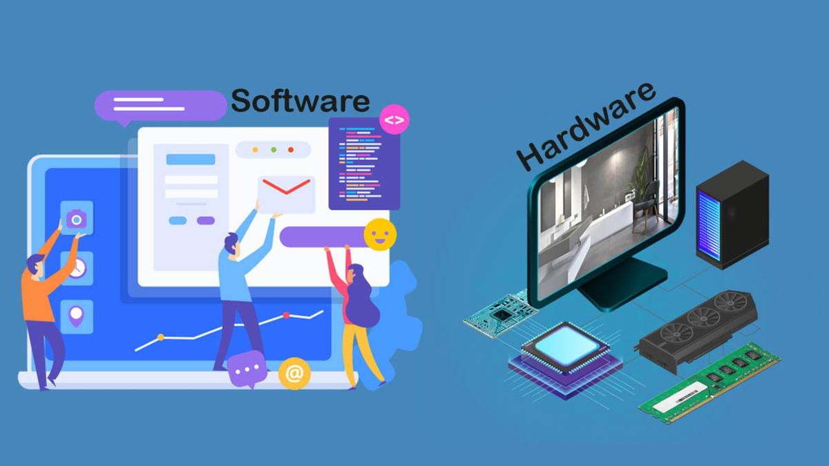 Hardware y software: qué son y en qué se diferencian