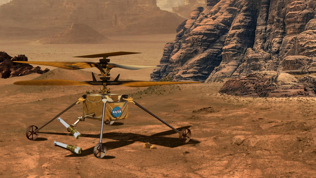 Este es el increíble récord de velocidad del helicóptero Ingenuity de ...