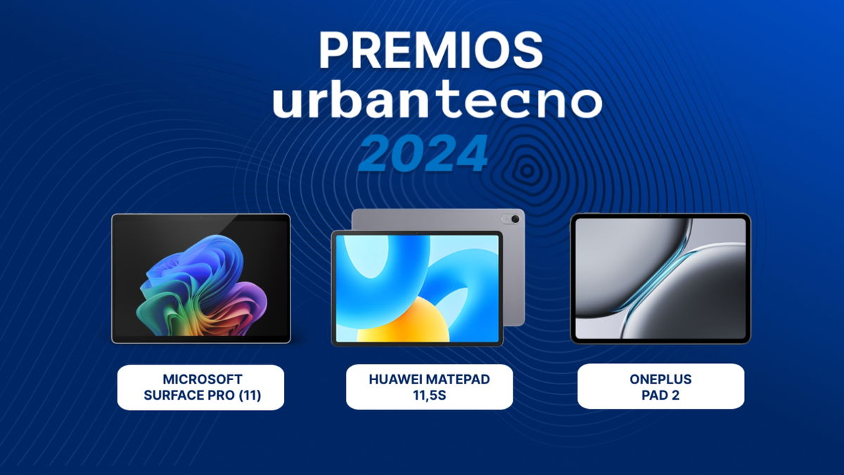Premios Urban Tecno 2024: los 3 productos nominados a mejor tablet o ...