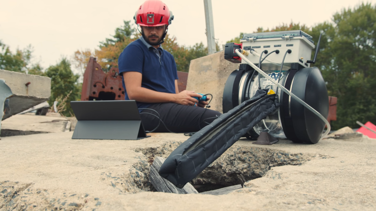 Puede inflarse y se parece a una enredadera. El nuevo robot de esta ...