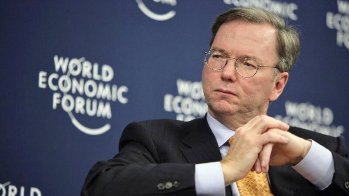 Eric Schmidt, antiguo CEO de Google, en contra del teletrabajo: "Si ...