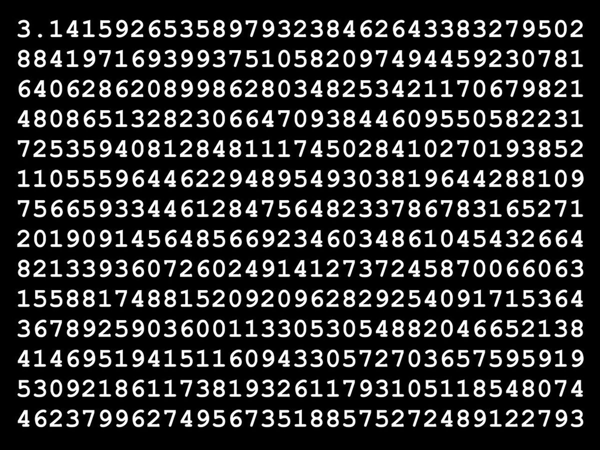 Los científicos tras la pista del infinito "Pi: llevan más de 314 ...